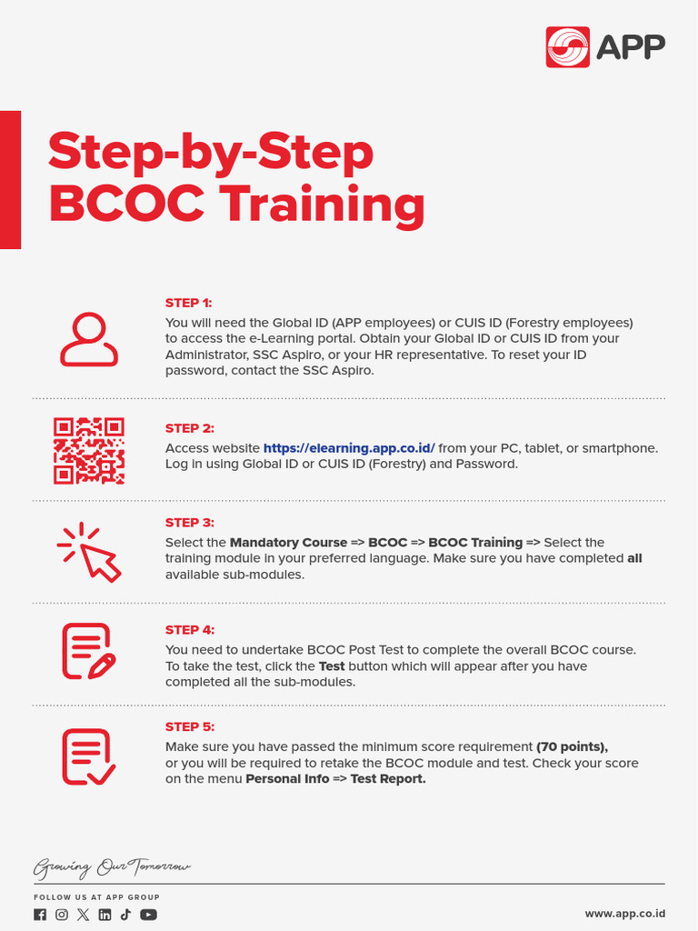 Tata Cara Pelatihan BCOC 1 | PDF