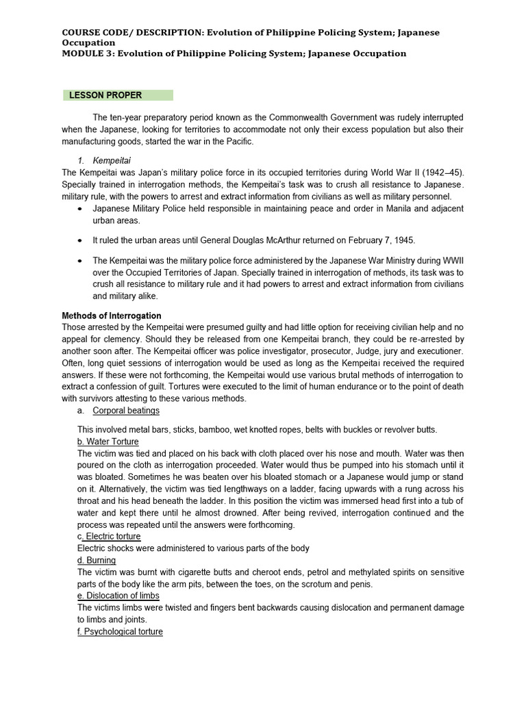 MODULE 3 Lesson Proper | PDF