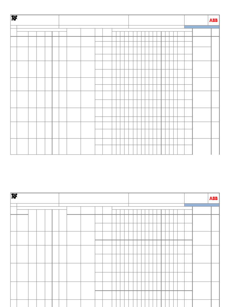 Control Cable Schedule For GSU - TRF-NTECL Project - Rev-F-16.04 | PDF