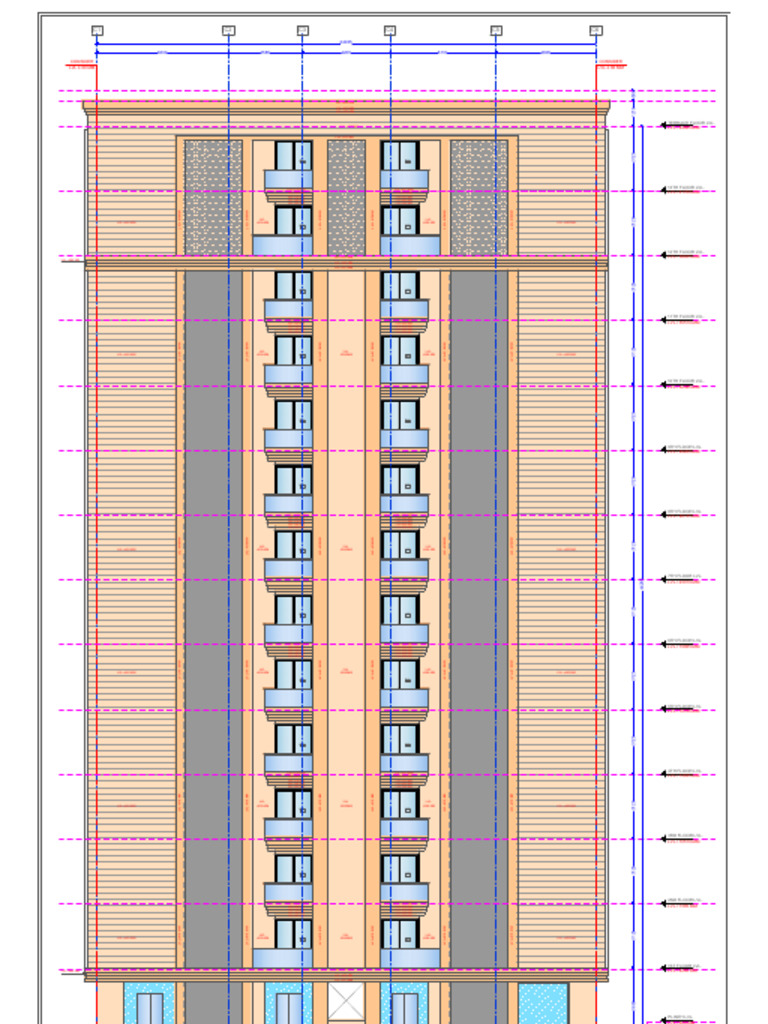 C.BLDG - South Side Elevation | PDF