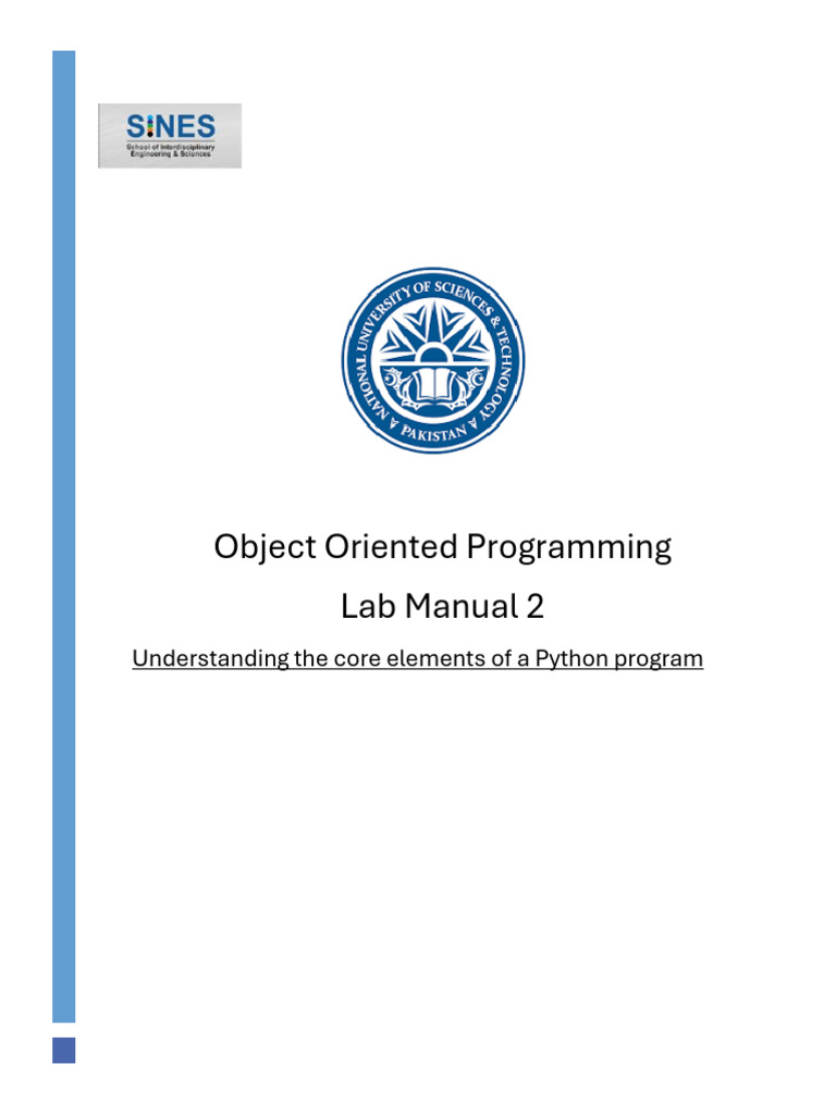 OPP Lab Manual 2 | PDF