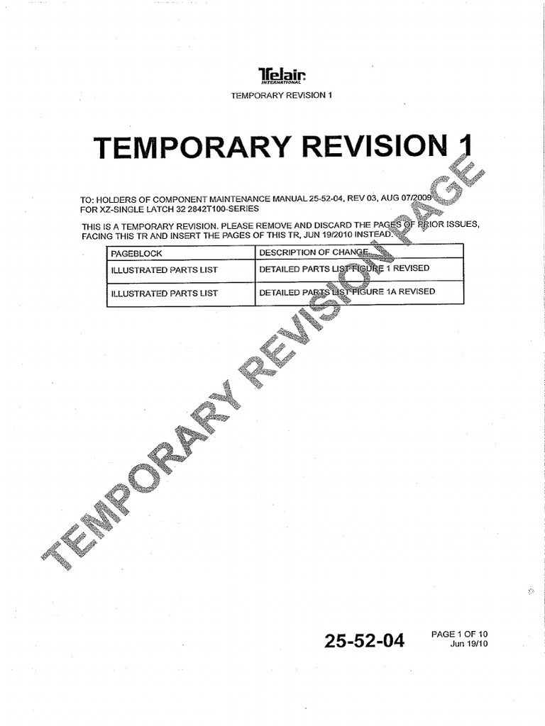 25-52-04 TR1 | PDF
