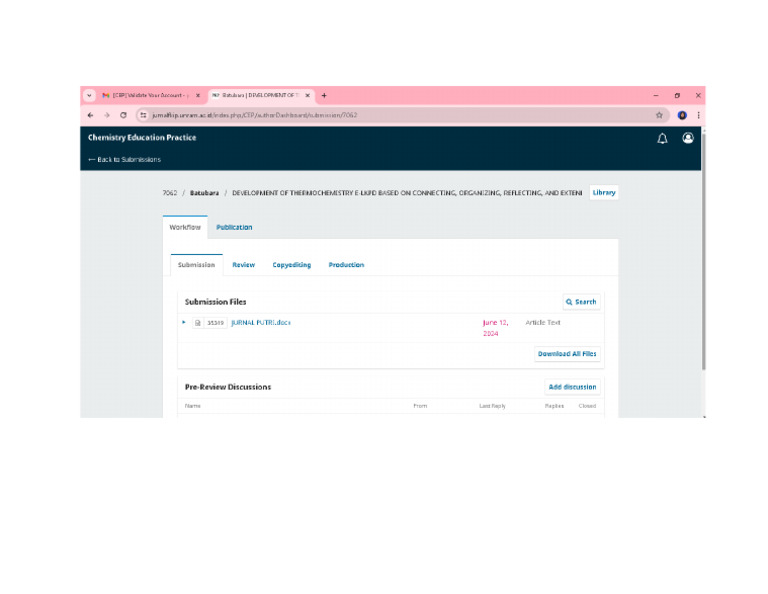 Bukti Upload Jurnal | PDF