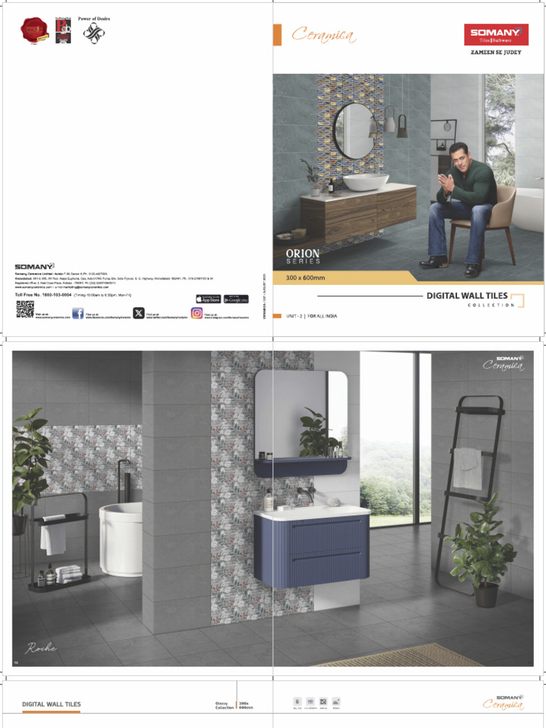 300x600mm Orion Series Catalogue Unit 2 | PDF