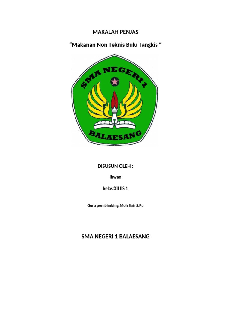Makalah Xii Iis 1 | PDF