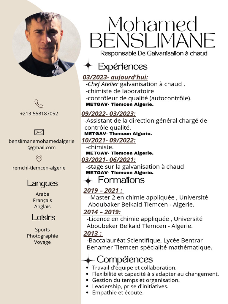 Mohamed BENSLIMANE | PDF