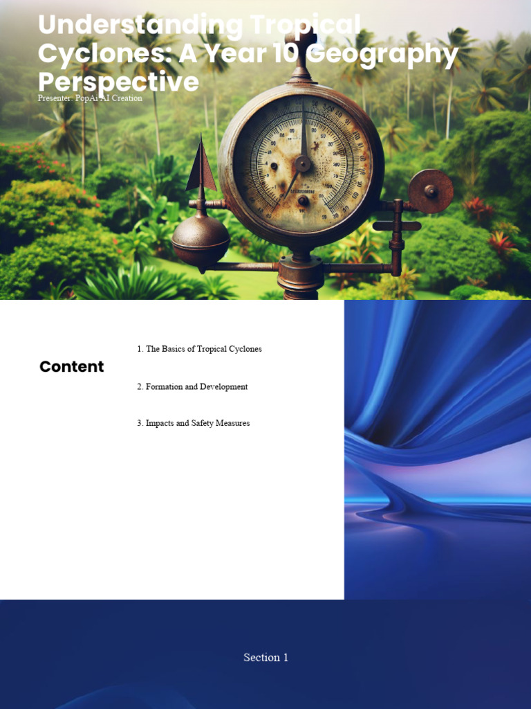 Understanding Tropical Cyclones - A Year 10 Geography Perspective | PDF Understanding Tropical Cyclones - A Year 10 Geography Perspective | PDF