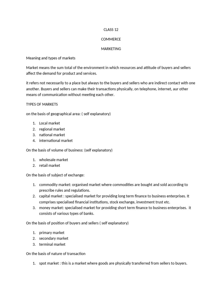 12, Marketing Concept and Functions | PDF