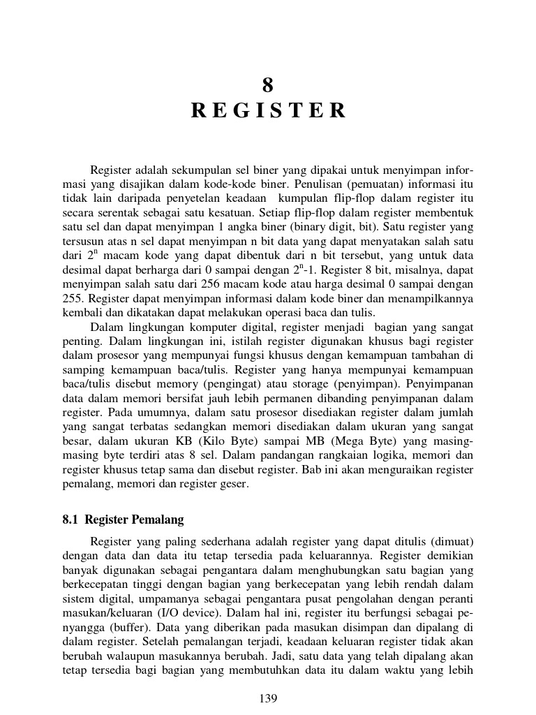 Register | PDF | Komputer