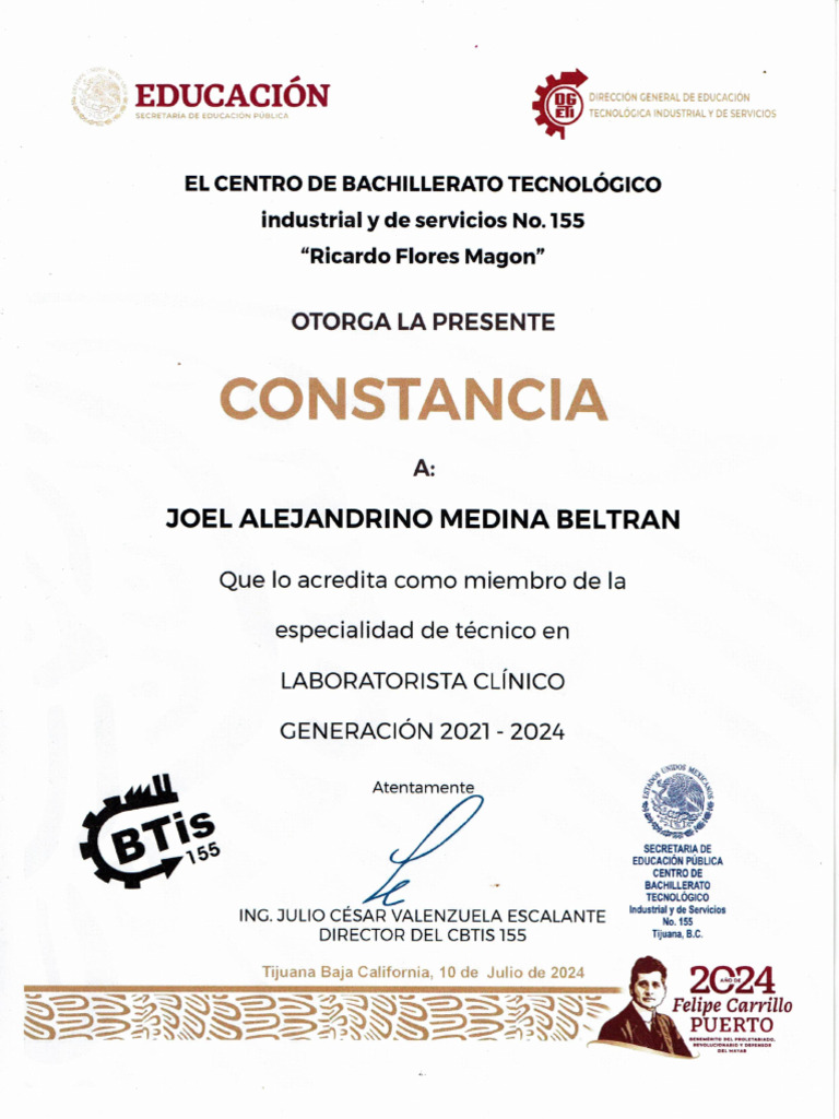 Constancia de Acreditacion | PDF