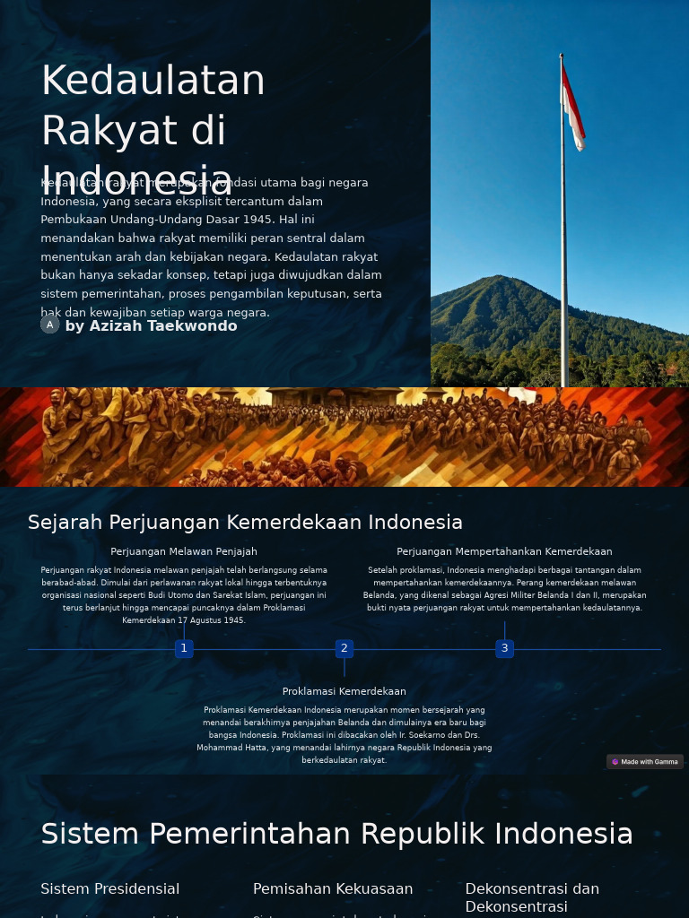 Kedaulatan Rakyat Di Indonesia | PDF