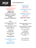 The Ambahan: Mangyan Indigenous Poem of The Philippines | PDF | Poetry ...