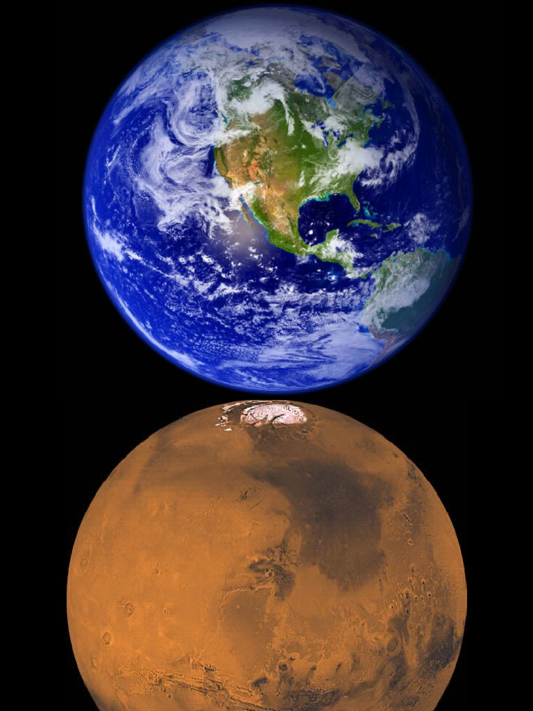 Earth Vs Mars | PDF
