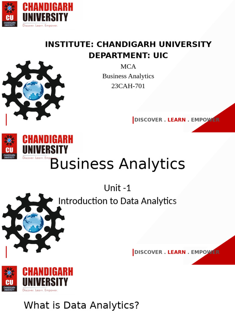 Data Analytics | PDF