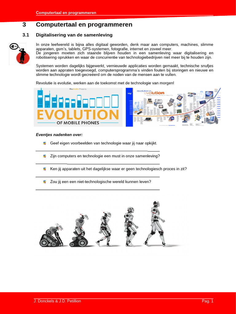 H03 - Programmeren Zonder Computer | PDF