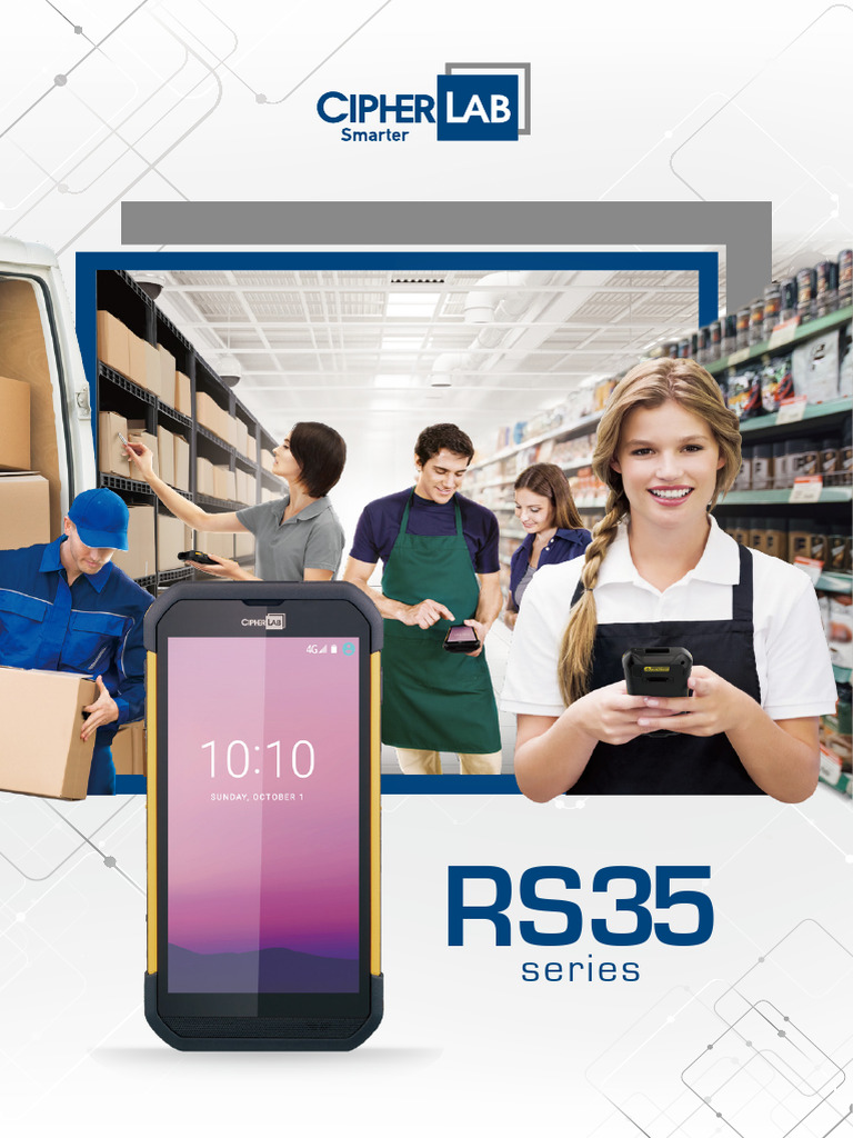 CipherLab RS35 EN Brochure | PDF | Radio Frequency Identification ...