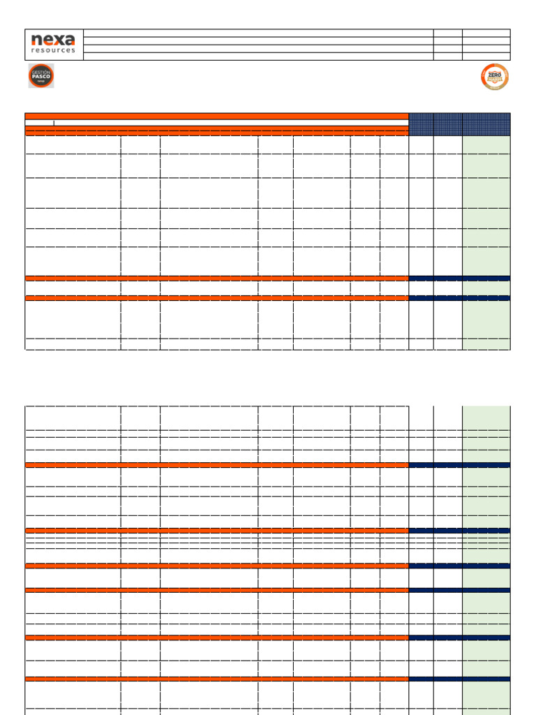 Matriz de Evaluación de Requisitos Oblig y Legales EE NEXA CP 2023 22. ...