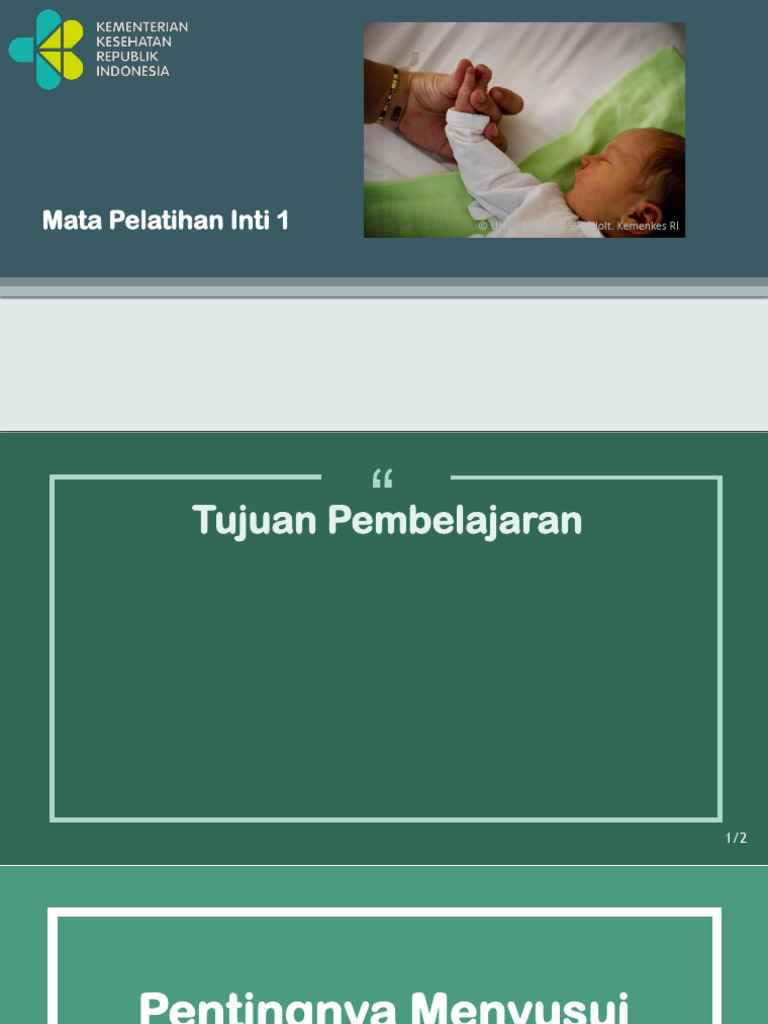 MPI 1. Konsep Menyusui | PDF