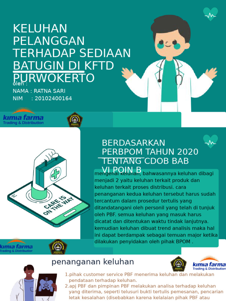 Resus Ratna Sari - Temuan Kasus Di PBF KFTD Purwokerto | PDF