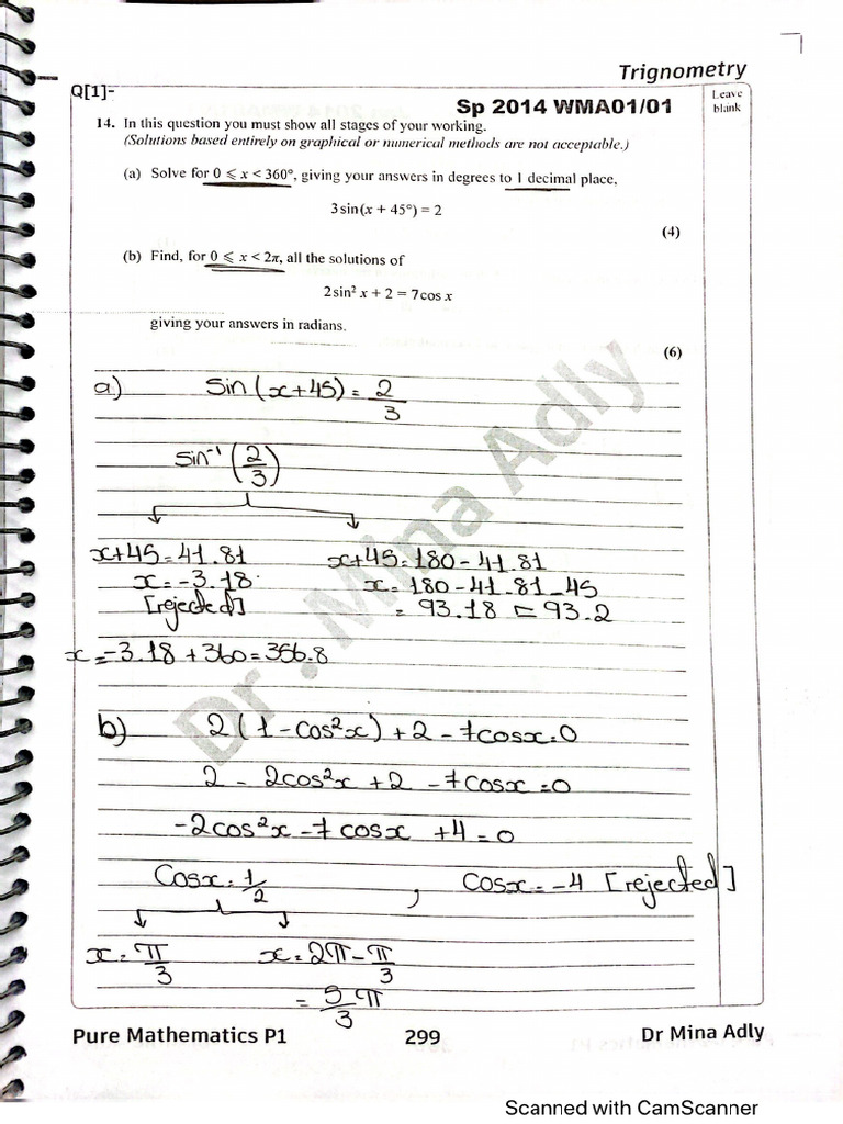 Trignometry | PDF