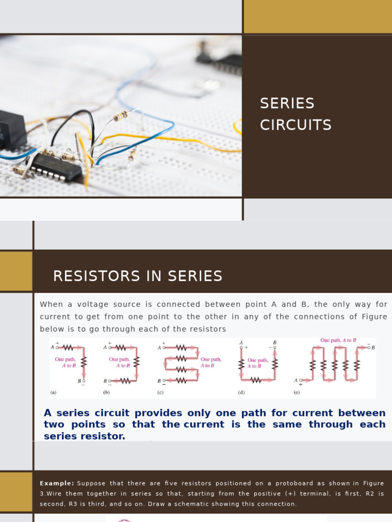 Series Resistive Circuits | PDF