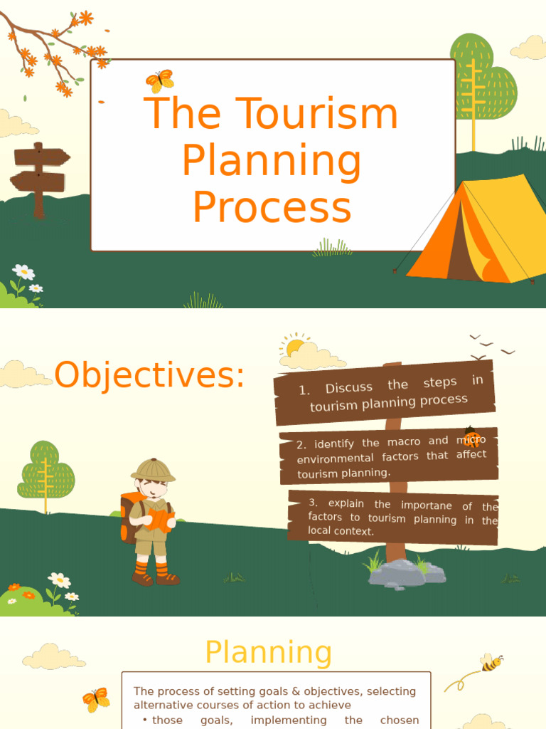 Tourism Planning Process | PDF