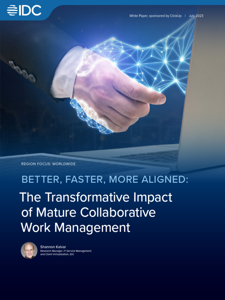 CWM Maturity Model IDC | PDF