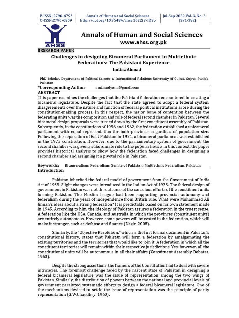 Annals of Human and Social Sciences | PDF