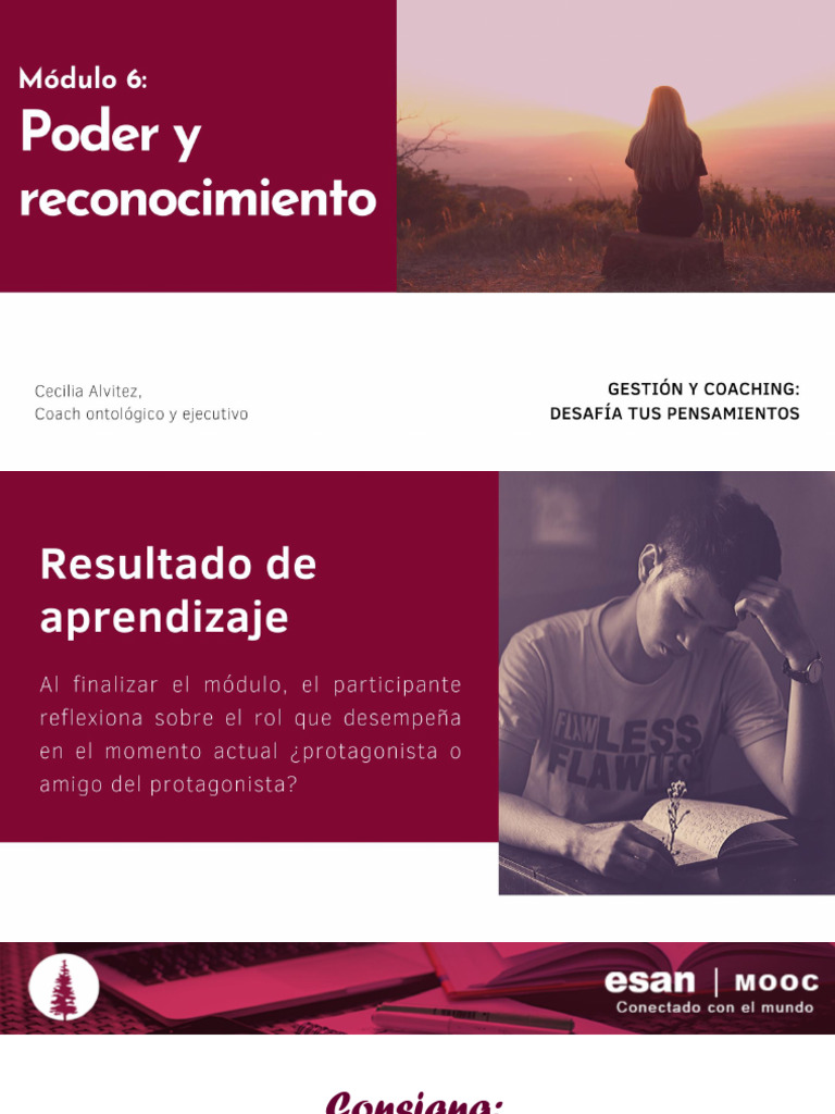 Módulo 6 - MOOC Gestión y Coaching | PDF