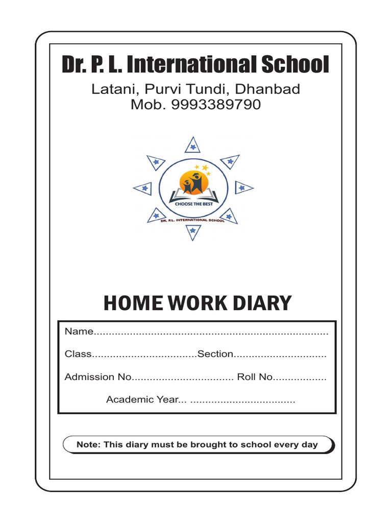 PL International School Diary | PDF | Career & Growth | Language Arts ...