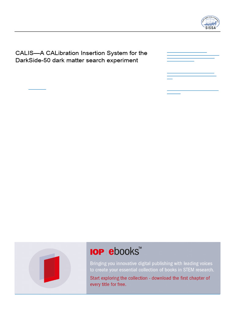 DS50 Calis | PDF