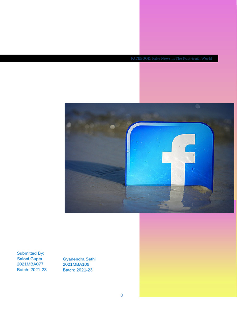 Facebook Case | PDF