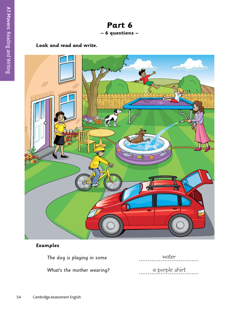 Young Learners Sample Papers 2018 Vol1 55 | PDF