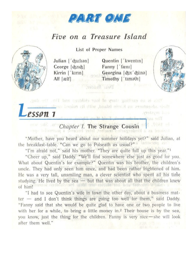 Five On A Treasure Island | PDF