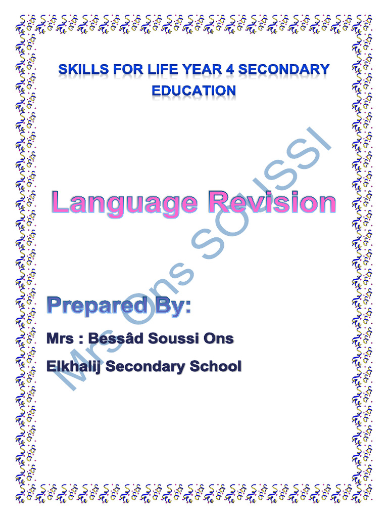 Language Revision | PDF