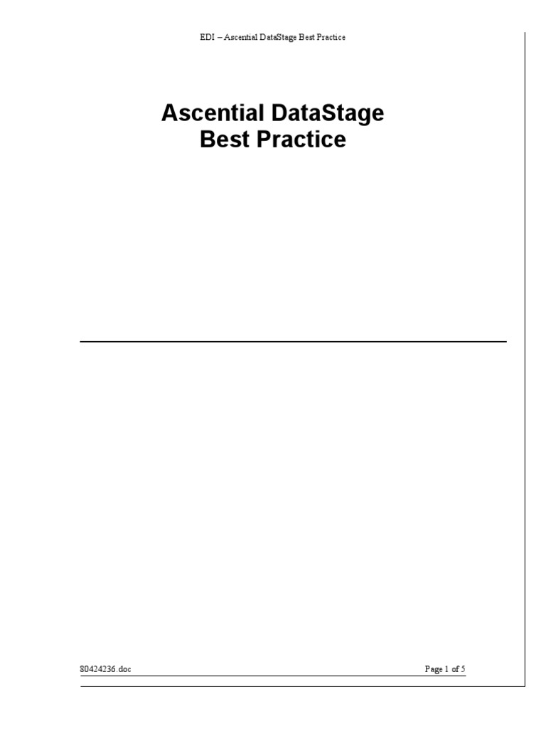 Ascential Datastage | Download Free PDF | Oracle Database | Databases