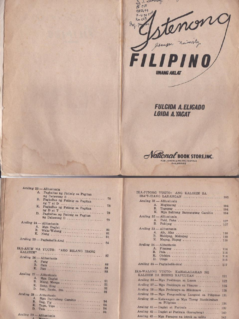 Steno Filipino Book | PDF