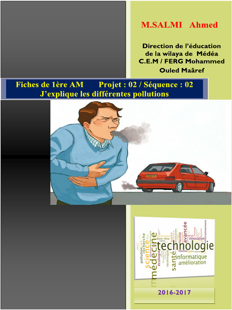Les Fiches - Projet 2 Séquence 2 - Deuxième Génération 2018 1AM | PDF