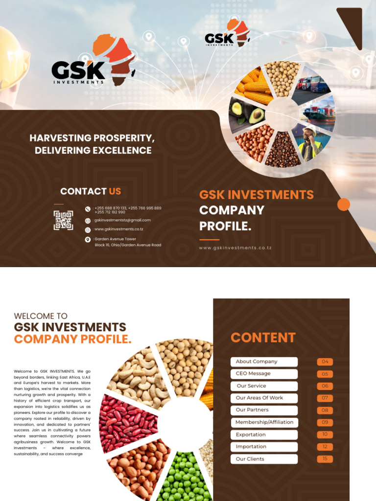 GSK INVESTMENTS COMPANY PROFILE LANDSCAPE_compressed | PDF