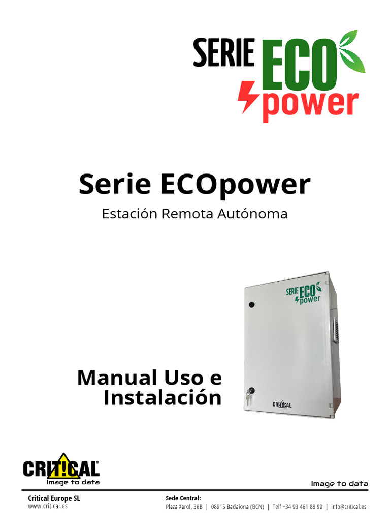 Manual Uso e Instalación-ECOPW | PDF