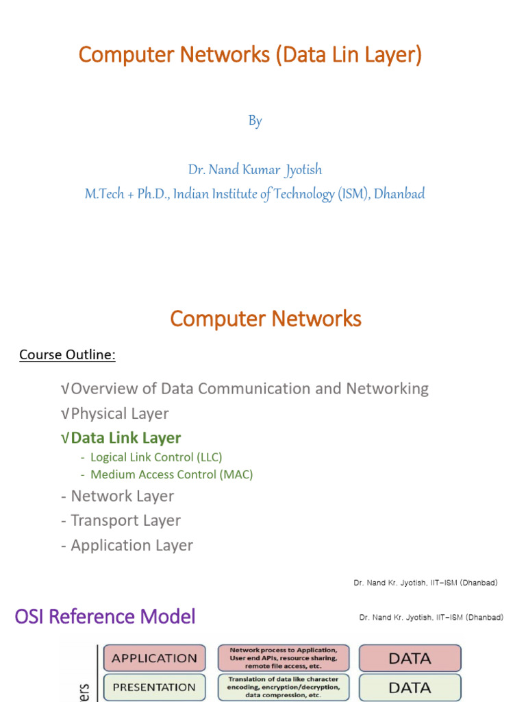 Data Link Layer | PDF