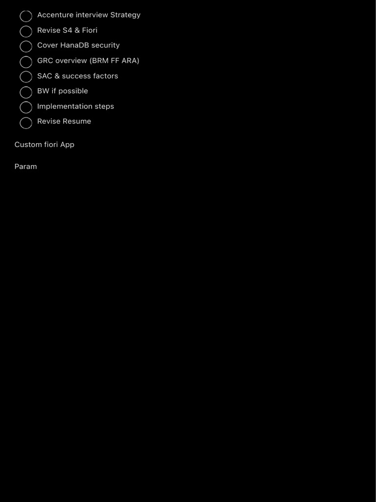 Accenture Interview Strategy | PDF