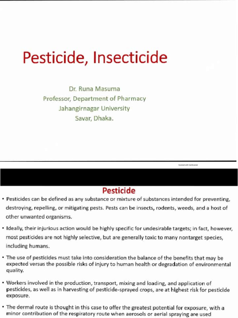 Full Final Insecticide | PDF