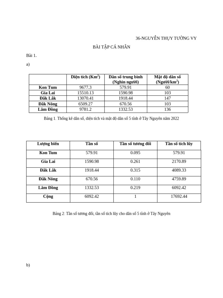 bài tập nltkkt | PDF