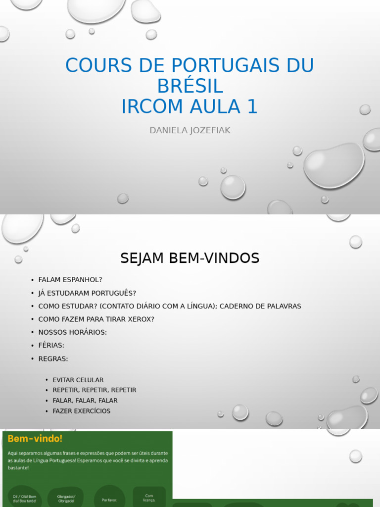 Slide 1 Aula 1 e 2 Ircom | PDF