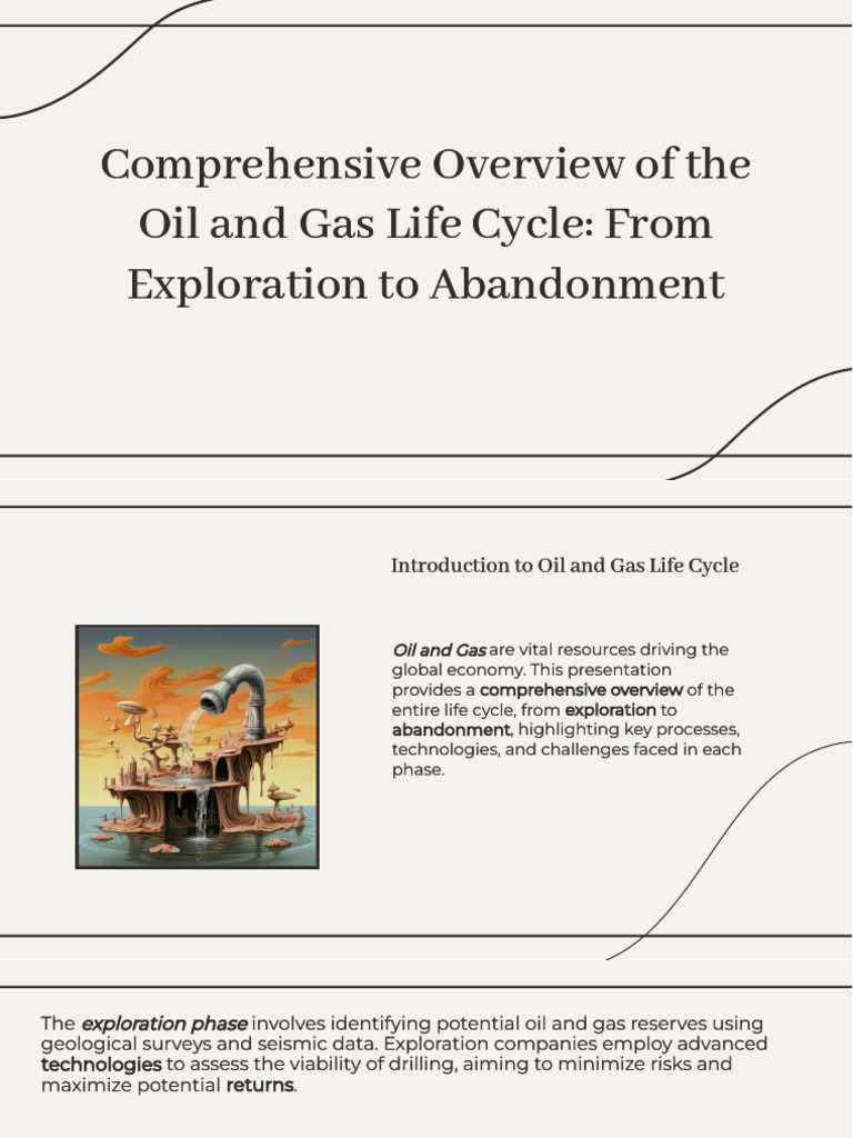 oil ang gas life cycle | PDF