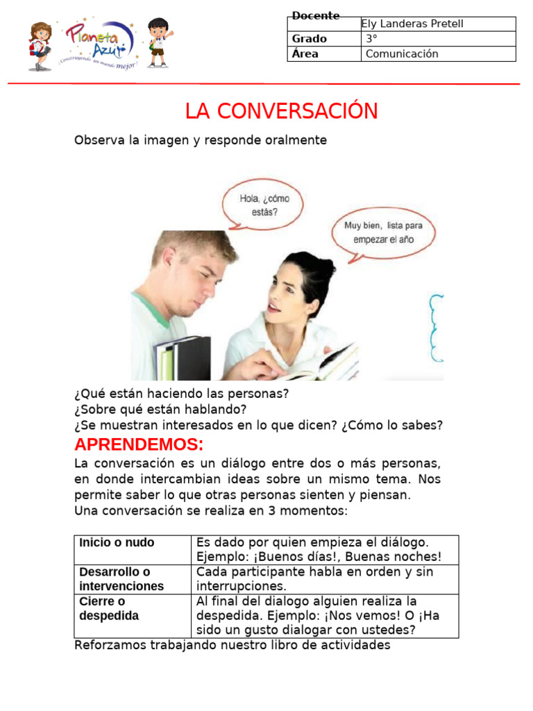 La Conversacion | PDF