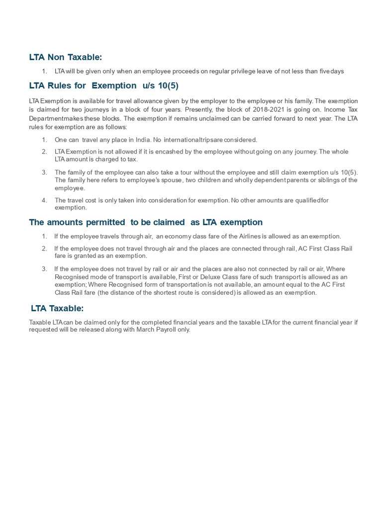 LTA Notes-English | PDF