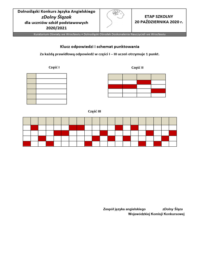 2020-2021-Szkolny Język Angielski | PDF
