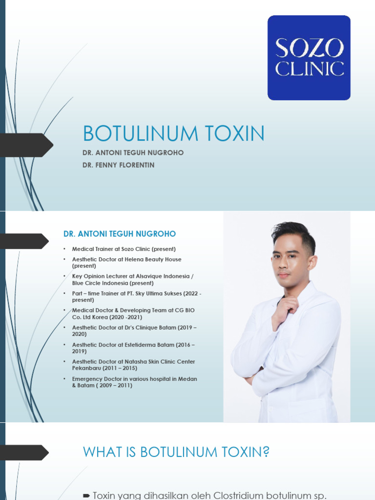 Botulinum Toxin | PDF